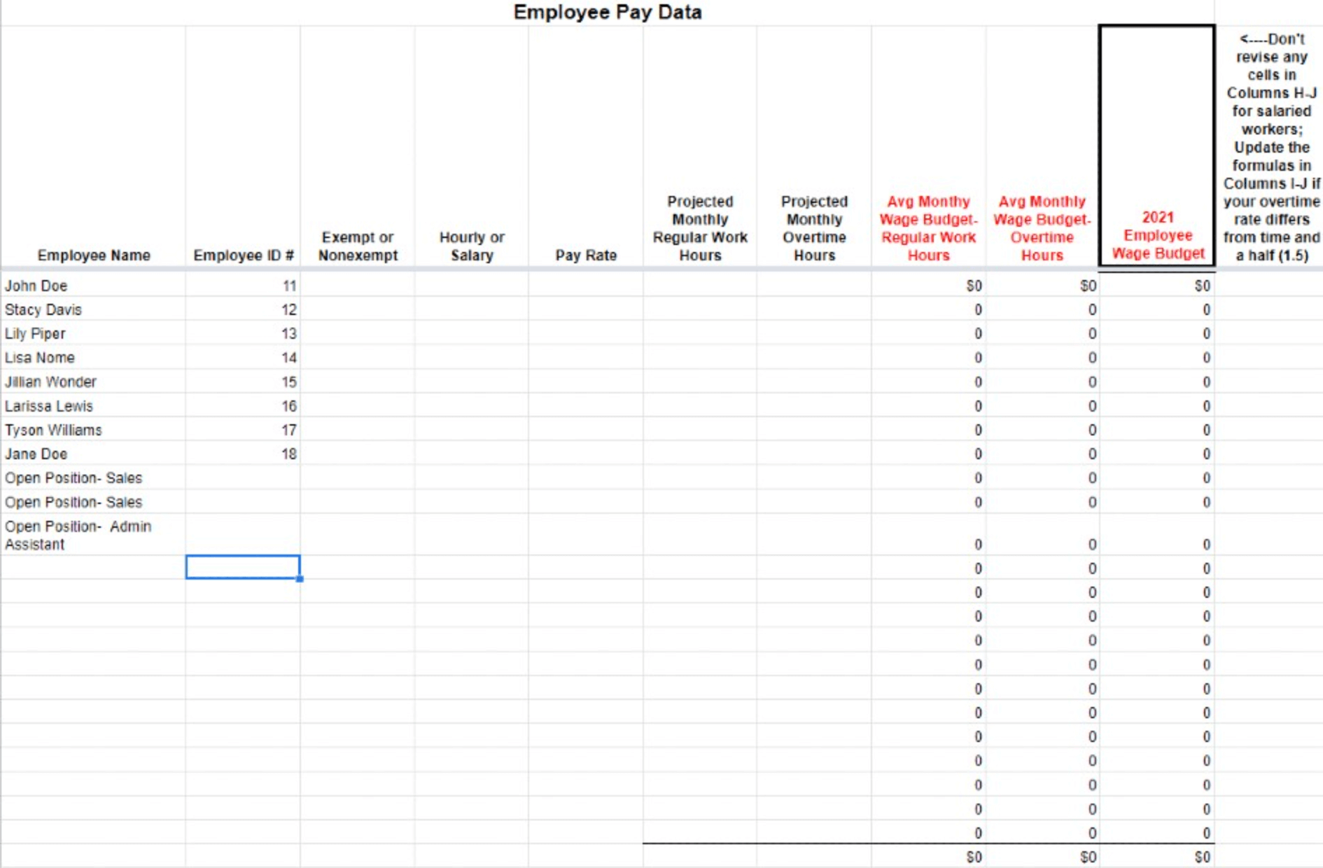 How To Create A Payroll Budget In 4 Easy Steps