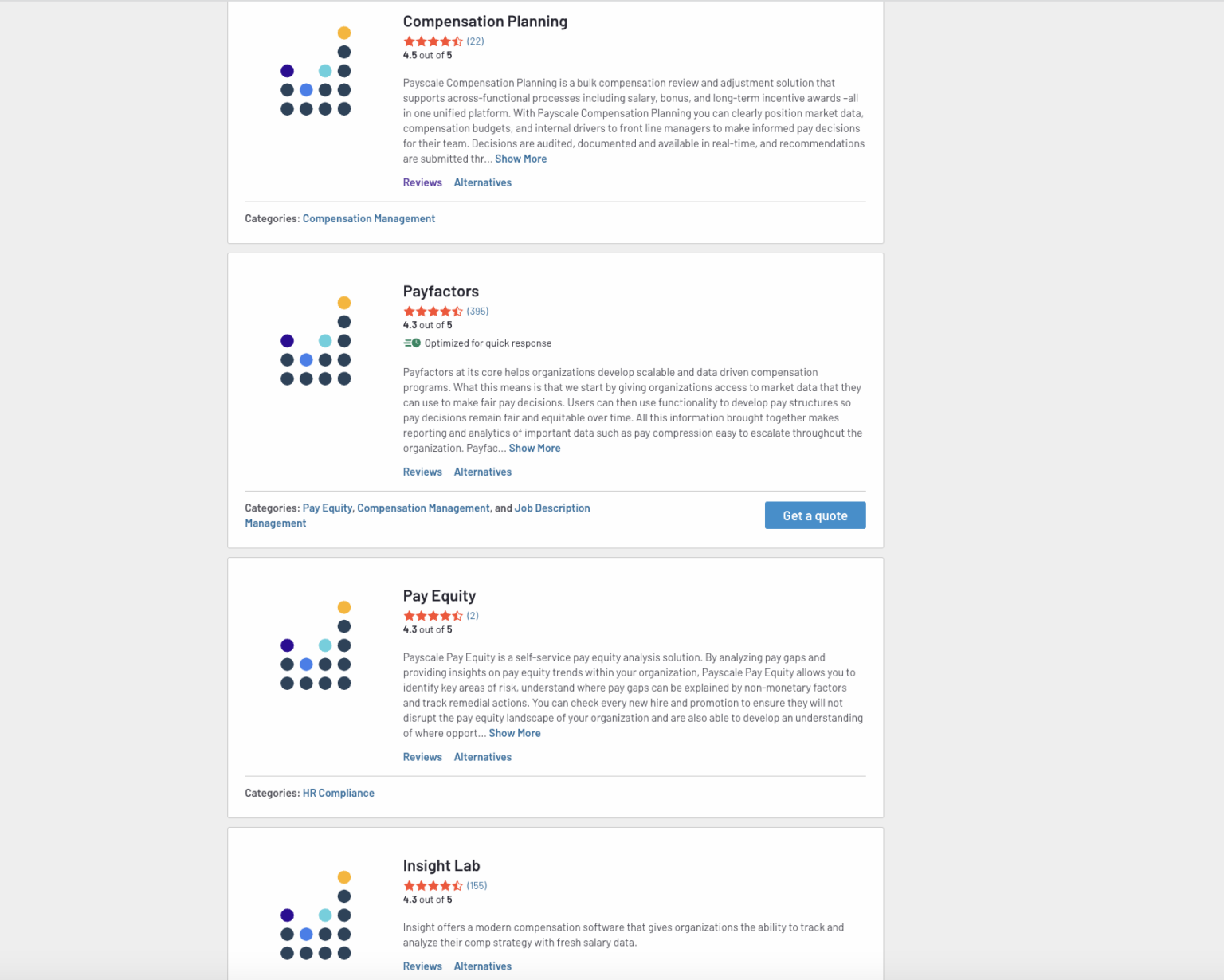 The Only 3 Payscale Competitors and Alternatives to Consider