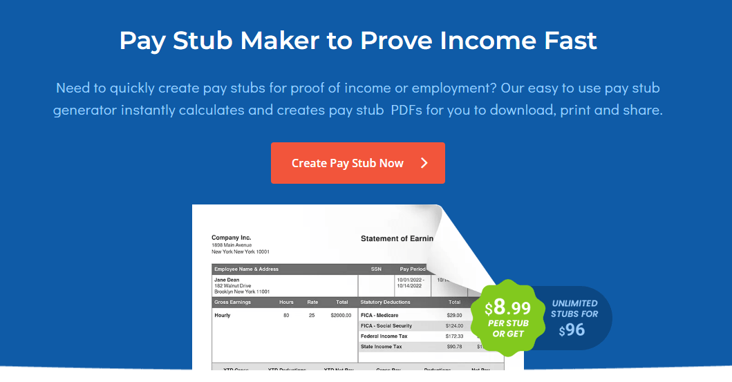 How To Create a Real Pay Stub Without Payroll Software