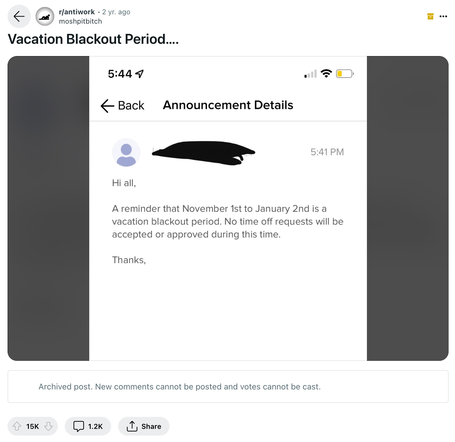 Is a PTO Blackout Policy Illegal? No, Here’s How it Works