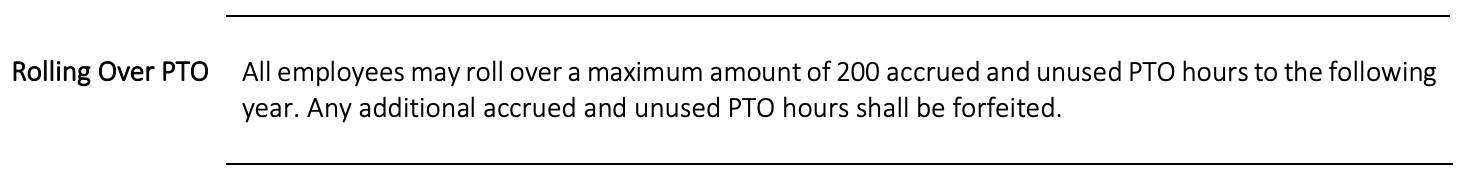 4 REAL PTO Policy Examples You Can Copy